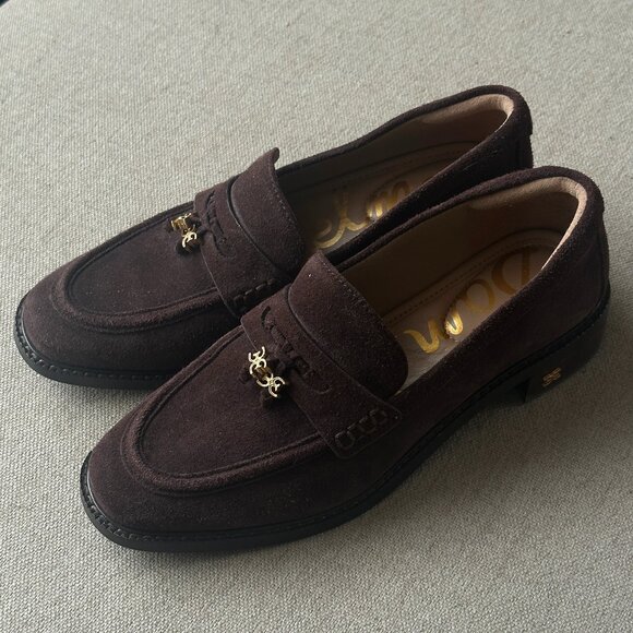 Sam Edelman | Shoes | Sam Edelman Womens Denise Suede Loafers 65 | Poshmark
